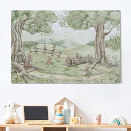 Bilderwelten Akustikbild | Wandbild schallabsorbierend - Zuhause der M&auml;use