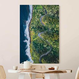 Bilderwelten Akustikbild | Wandbild schallabsorbierend - Road to Hana auf Maui
