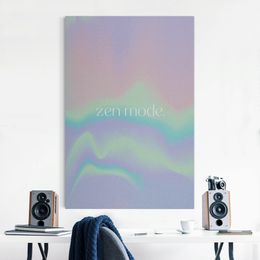 Bilderwelten Akustikbild | Wandbild schallabsorbierend - Zen Mode Regenbogen