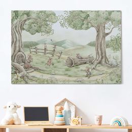 Bilderwelten Akustikbild | Wandbild schallabsorbierend - Zuhause der M&auml;use