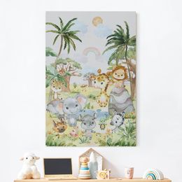 Bilderwelten Akustikbild | Wandbild schallabsorbierend - Wilde Savanne