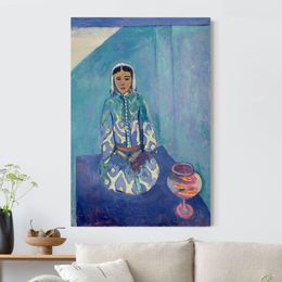Bilderwelten Akustikbild | Wandbild schallabsorbierend - Henri Matisse - Zorah auf der Terrasse