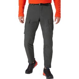Outdoorhose McKINLEY "HE.-ABZIPPHOSE AMITE III MN", Herren, Gr. 46, N-Gr, anthrazit, Obermaterial: 100% Polyamid, Hosen Outdoorhose, mit abzippbaren Beinen, feuchtigkeitsableitend, schnelltrocknend