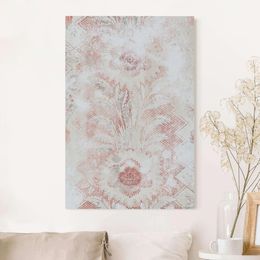 Bilderwelten Akustikbild | Wandbild schallabsorbierend - Antike Shabby Barocktapete
