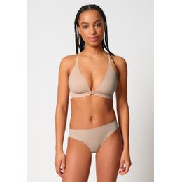 B&uuml;gelloser BH Skiny "Sensation", Damen, Gr. 75, Cup A, beige, Obermaterial: 56% Polyamid, 44% Elasthan, unifarben, BHs