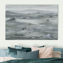 Bilderwelten Akustikbild | Wandbild schallabsorbierend - Toskanische H&uuml;gel
