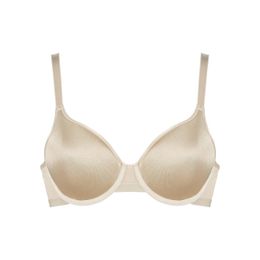 Schalen-BH Naturana "The Thursday", Damen, Gr. 75, Cup E, beige, Obermaterial: 92% Polyamid, 8% Elasthan. Miedereinsatz: 89% Polyester, 11% Elasthan, gl&auml;nzend, BHs Schalen-BH, mit B&uuml;gel, mit Schale, gl&auml;nzend, modisch, bequem