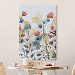 Bilderwelten Akustikbild | Wandbild schallabsorbierend - Wildblumen im Sommer II