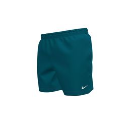 Badeshorts Nike "5" VOLLEY SHORT", Herren, Gr. S, N-Gr, blau (gr&uuml;n abyss), Web, Obermaterial: 100% Polyester, Badehosen Badeshorts, mit integrierter Mesh-Innenhose, mit seitlichen Taschen