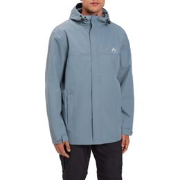 Regenjacke McKINLEY "HE.-REGENJACKE CARLIDE II M", Herren, Gr. XXL, blau petrol, Obermaterial: 100% Polyester, Jacken Regenjacke, mit AQUAMAX Technologie, atmungsaktiv, mit Kinnschutz