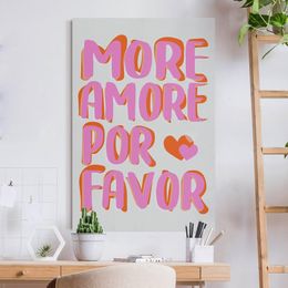 Bilderwelten Akustikbild More Amore Por Favor