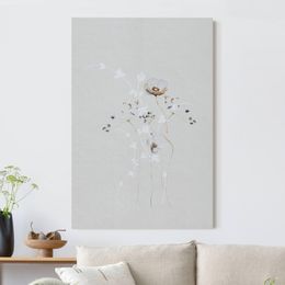 Bilderwelten Akustikbild | Wandbild schallabsorbierend - Japanisches Ikebana
