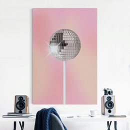 Bilderwelten Akustikbild | Wandbild schallabsorbierend - Disco Lollipop