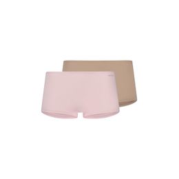 Panty Skiny "Skiny ADVANTAGE Cotton Stretch", Damen, Gr. 36, 2 Stk., lila, Obermaterial: 95% Baumwolle, 5% Elasthan, unifarben, normal, Unterhosen Panty