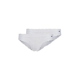 Rioslip Skiny "Advantage Lace", Damen, Gr. 36, wei&szlig;, Spitze, Obermaterial: 90% Polyamid, 10% Elasthan, k&ouml;rpernah, Unterhosen, aus feiner Spitze