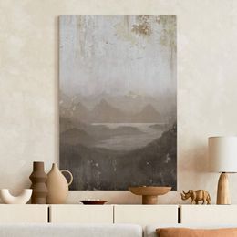 Bilderwelten Akustikbild | Wandbild schallabsorbierend - Orientalische Dschungel Gipfel
