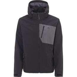 Outdoorjacke McKINLEY "HE.-JACKE MOUNT BONA M", Herren, Gr. L, schwarz, anthrazit, Web, Obermaterial: 92% Polyester, 8% Elasthan, Jacken Outdoorjacke, f&uuml;r vielseitige Aktivit&auml;ten im Freien, superelastisches Material
