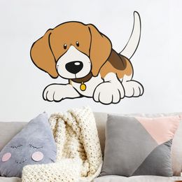 Bilderwelten Wandtattoo NICI - Beagle liegend