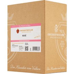 Oberrotweiler Winzerverein Bag in Box 5,0 L Sp&auml;tburgunder 2025 Trocken - Baden &ndash; Ros&eacute; Qualit&auml;tswein