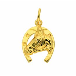 Adelia&acute;s Kettenanh&auml;nger ADELIA&acute;S "Anh&auml;nger Hufeisen 333 Gold ( 8K )", gold, Schmuckanh&auml;nger, Damen, Gold, Kettenanh&auml;nger, Goldanh&auml;nger Hufeisen