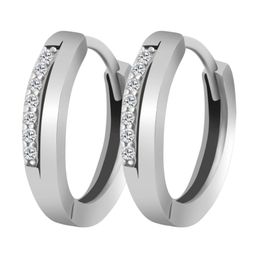 Adelia&acute;s Klappcreolen ADELIA&acute;S "Damen Ohrringe &ndash; Klappcreole aus 925 Silber mit Zirkonia", Damen, Gr. Damen, Silber 925 (Sterlingsilber), silber, Ohrringe Klappcreolen, Ideal als Geschenk zum einen besonderen Tag