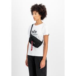 G&uuml;rteltasche Alpha Industries "Crew Waist Bag", schwarz, Shell: 100% Nylon. Lining: 100% Nylon, Taschen G&uuml;rteltasche