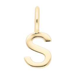 Adelia&acute;s Buchstabenanh&auml;nger ADELIA&acute;S "Buchstabenanh&auml;nger S 333 Gold ( 8K )", gold, Schmuckanh&auml;nger, Damen, S, Gold, Goldanh&auml;nger Buchstabe S