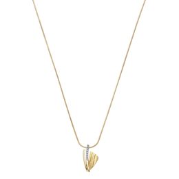 Adelia&acute;s Kettenanh&auml;nger ADELIA&acute;S "Anh&auml;nger aus 333 Gelbgold", gold, Schmuckanh&auml;nger, Damen, Gold, Kettenanh&auml;nger, mit Zirkonia