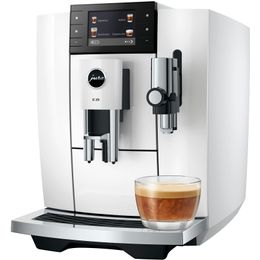 Jura Kaffeevollautomat "15747 E8 Piano White (ED)", piano wei&szlig;, B:27cm H:34,8cm T:44,6cm, Kaffeevollautomaten, Kaffeevollautomat