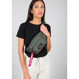 G&uuml;rteltasche Alpha Industries "Crew Waist Bag", gr&uuml;n (sage, gr&uuml;n), Shell: 100% Nylon. Lining: 100% Nylon, Taschen G&uuml;rteltasche
