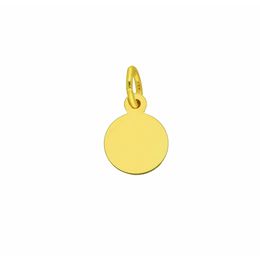 Adelia&acute;s Kettenanh&auml;nger ADELIA&acute;S "Gravurplatte 333 Gold ( 8K )", gold, Schmuckanh&auml;nger, Damen, Gold, Kettenanh&auml;nger, Goldanh&auml;nger