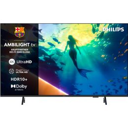 Philips LED-Fernseher "43PUS8000/12", Energieeffizienz: E (A-G), schwarz, 65 &Prime;, Fernseher, Ambilight, Pixel Precise UHD, HDR10+ & HLG, Gaming, Dolby Atmos, Topseller
