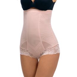 Shapingslip MAGIC BODYFASHION "Super Control Brief", Damen, Gr. L, blossom, Obermaterial: 85% Polyamid, 15% Elasthan, k&ouml;rpernah, Unterhosen, mittlere Formung von Bauch, Taille und R&uuml;cken, Spitze