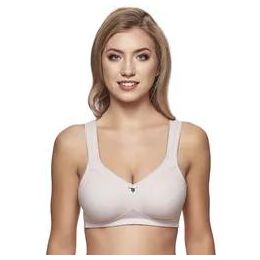 B&uuml;gelloser BH SuSa "Capri", Damen, Gr. 90, Cup B, beige (sand), Obermaterial: 40% Baumwolle, 30% Elasthan, 30% Polyamid, unifarben, BHs, vorgeformte Cups, Mikrofaser, Komfort-Tr&auml;ger, bequem