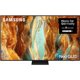 Samsung QLED-Fernseher "GQ65QN70FAU QLED Mini LED-Fernseher", Energieeffizienz: E (A-G), schwarz, 65 &Prime;, Fernseher, Neo Quantum HDR, 4K AI Upscaling, Gaming Hub, Motion Xcelerator 144Hz, Topseller