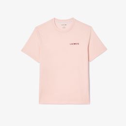 Lacoste - "Valentines" T-Shirt f&uuml;r Herren, F&uuml;r die Freizeit (Pink)
