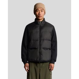 Lyle & Scott Lyle & Scott Hybrid-Steppjacke &ndash; Schwarz
