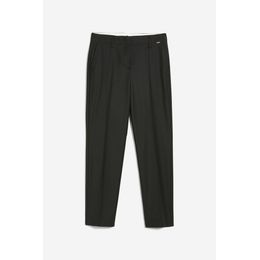 Anzughose Cinque "CIHAMELIN", Damen, Gr. 36, N-Gr, schwarz, Web, Obermaterial: 53% Polyamid, 43% Schurwolle, 4% Elasthan, unifarben, schmal kn&ouml;chellang, Hosen Anzughose, Mit Markenlabelpl&auml;ttchen
