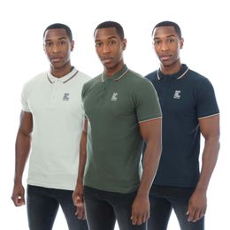 Duck and Cover - "Melports" Poloshirt f&uuml;r Herren (Gr&uuml;n/Hellgr&uuml;n/Blau)