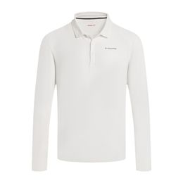 Craghoppers - "Bramshaw Golf" Poloshirt f&uuml;r Herren, Nosilife, Lang&auml;rmlig (Wei&szlig;)