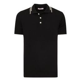 Polo Shirt Kurzarm Strick-Polo Shirt Kurzarm