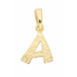 Adelia&acute;s Buchstabenanh&auml;nger ADELIA&acute;S "Buchstabenanh&auml;nger A 333 Gold ( 8K )", gold, Schmuckanh&auml;nger, Damen, A, Gold, Goldanh&auml;nger Buchstabe A