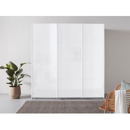 Schwebet&uuml;renschrank Rauch "Kleiderschrank Schrank Garderobe Ankleide TOPSELLER OTELI", wei&szlig; (alpinwei&szlig;, hochglanz wei&szlig;), B:203cm H:229cm T:62cm, Holzwerkstoff, Schr&auml;nke, Schwebet&uuml;renschrank, Breiten 203/271/315/360 cm H&ouml;hen 210/229 cm MADE IN GERMANY