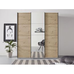 Schwebet&uuml;renschrank Rauch "Kleiderschrank Schrank Garderobe Ankleide TOPSELLER OTELI", braun (eiche artisan), B:203cm H:229cm T:62cm, Holzwerkstoff, Schr&auml;nke, Schwebet&uuml;renschrank, Breiten 203/271/315/360 cm H&ouml;hen 210/229 cm MADE IN GERMANY