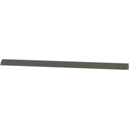 Abschlussleiste KOCHSTATION "Wandabschlussleisten", schwarz (stahl dunkel), 400cm, MDF-Tr&auml;gerplatte, Wandabschlussleisten, in verschiedenen Breiten, St&auml;rke 3,1 cm