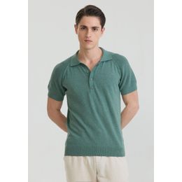 Polo Shirt Kurzarm Strick-Polo Shirt Kurzarm
