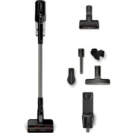 Miele Akku-Handstaubsauger "Duoflex HX1 Cat Dog", schwarz (obsidianschwarz spacegrau), B:26cm H:125cm T:26cm, Akkusauger, SpeedLock Wandhalterung ein Klick vom Komplett- zum Handger&auml;t