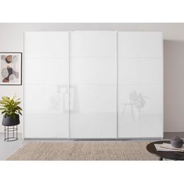 Schwebet&uuml;renschrank Rauch "Kleiderschrank Schrank Garderobe Ankleide TOPSELLER OTELI", wei&szlig; (alpinwei&szlig;, hochglanz wei&szlig;), B:271cm H:229cm T:62cm, Holzwerkstoff, Schr&auml;nke, Schwebet&uuml;renschrank, Breiten 203/271/315/360 cm H&ouml;hen 210/229 cm MADE IN GERMANY