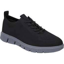 Josef Seibel Herren Sneaker Falko gestrickt 23 in Schwarz