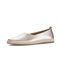 Slipper Gabor "Slipper", Damen, Gr. 37,5, gold, Schuhe Slipper